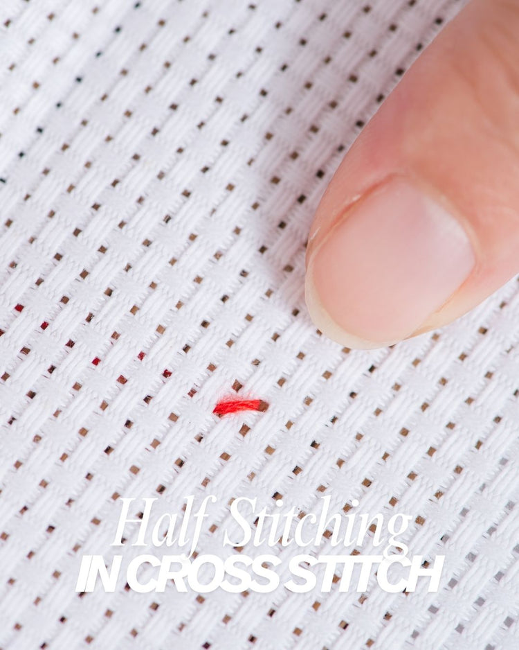Half Stitching in Cross Stitch | Techniques & Creative Uses