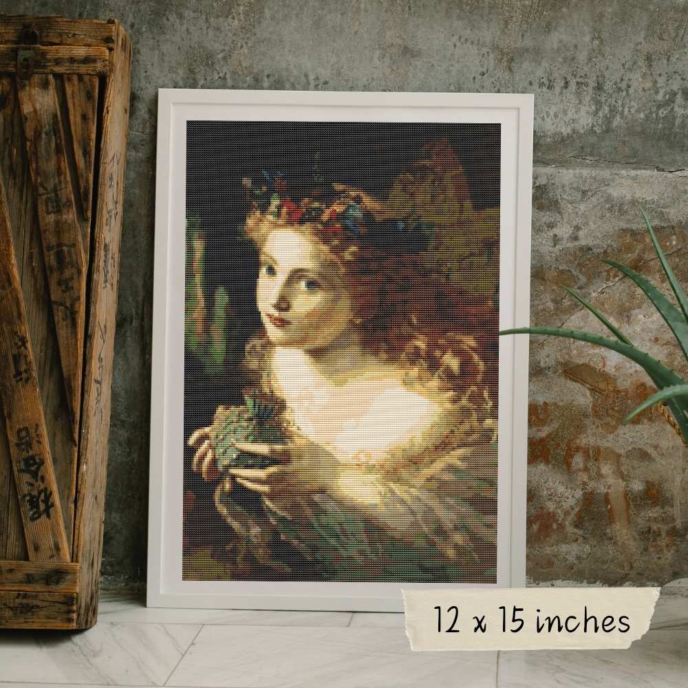 Take the Fair Face of Woman Cross Stitch Pattern by Sophie Anderson ...