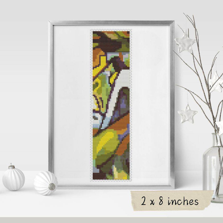 Bookmark Cross Stitch Kits 🧵 Famous Art in 2x8 Inches | The Art of Stitch