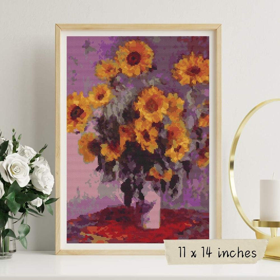 Claude Monet Cross Stitch Kits & Patterns | Impressionist Art 🎨
